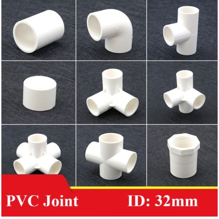 🇸🇬 Stock 】ID 32mm UPVC water supply pipe fittings right angle elbow ...