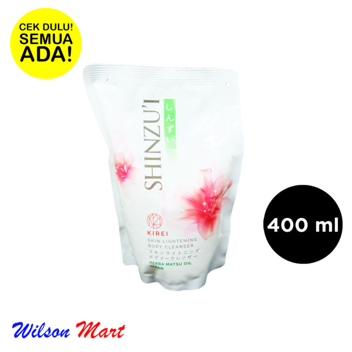 SHINZUI BODY CLEANSER SABUN KIREI 400 ML REFILL | Lazada Indonesia