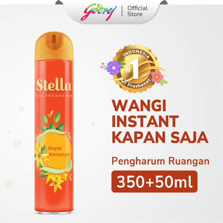 Stella Parfum'ist Aerosol Cananga Lullaby 350+50ml - Pengharum Ruangan ...