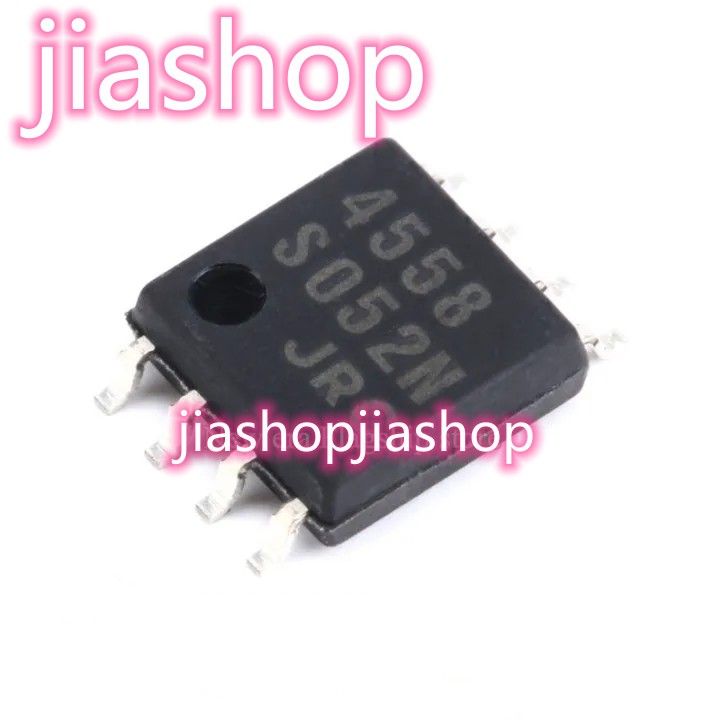 10Pcs Original NJM4558M SOP-8 JRC4558 4558 SOP-8 Dual operational amplifier New Original on sale ...