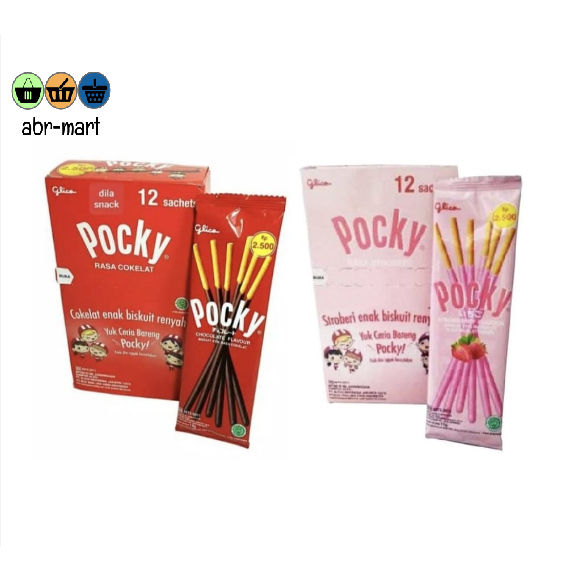 GLICO POCKY SACHET [ 12 SACHET ] | Lazada Indonesia