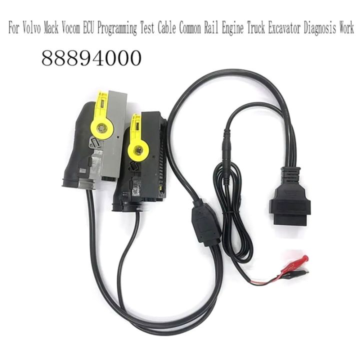 ECU Programming Test Cable 88894000 Excavator Diagnosis Cable ECU TEST ...