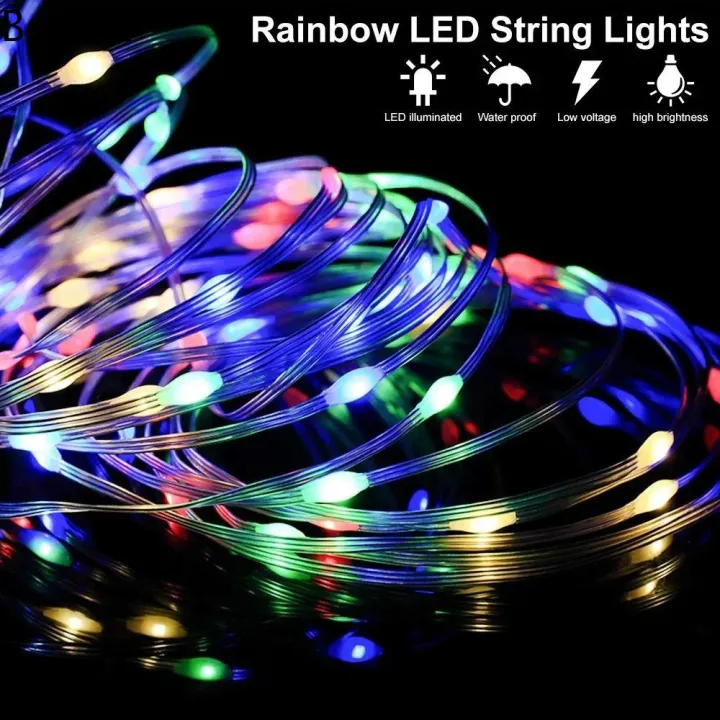 BELLISA Dreamcolor Changing LED Bluetooth Fairy Lights Bluetooth Music ...