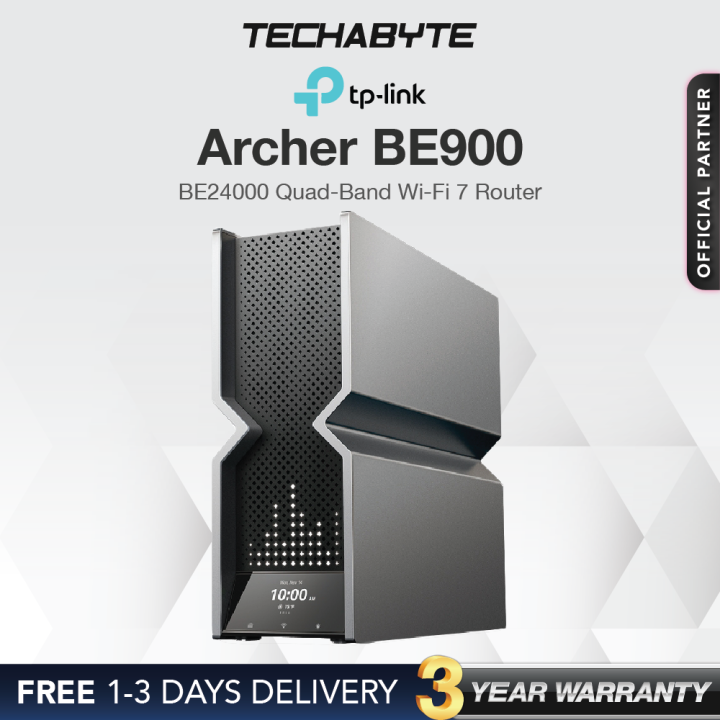 TP-Link Archer BE900 | BE24000 Quad-Band Wi-Fi 7 Router | Lazada Singapore