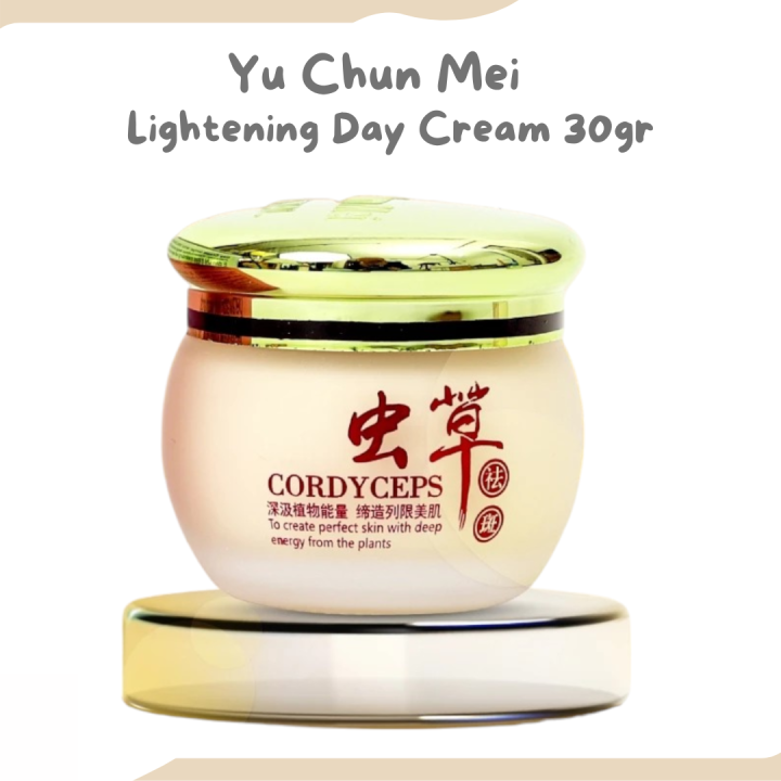Yu Chun Mei Cordyceps Lightening Day Cream 30gr/Pelembab Wajah | Lazada ...