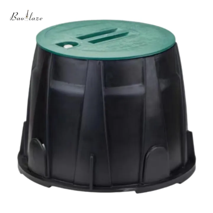 Baoblaze Sprinkler Valve Box Irrigation Valve Box with Lid Practical ...