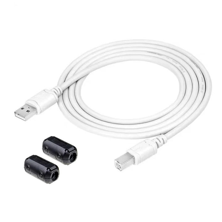 3 meters USB 2.0 printer cable braided printer scanner cord for printer ...
