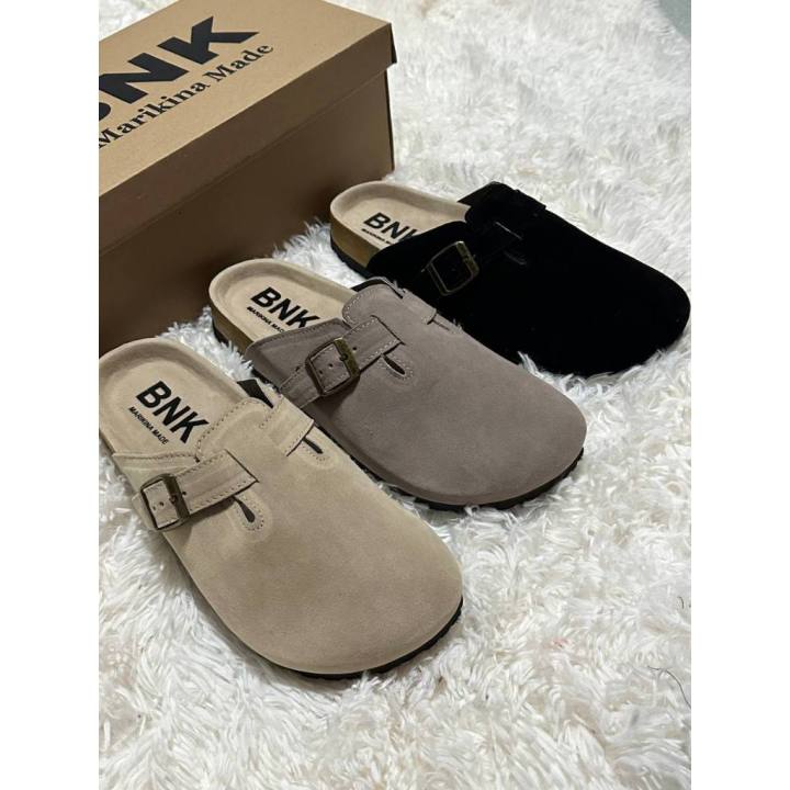 BNK SYNTH. SUEDE CLOGS (MARIKINA-MADE) COMFY FAST SHIP OUT | Lazada PH