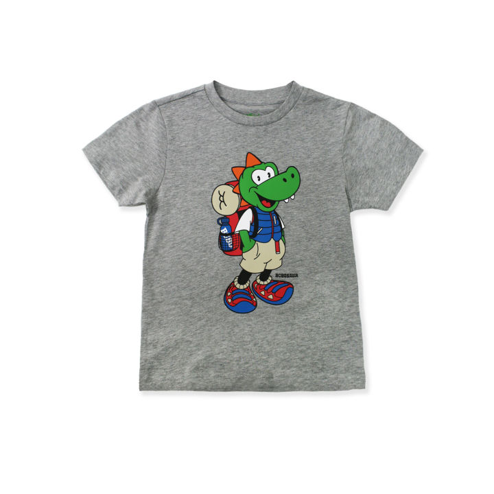 bossini KIDS BOYS Graphic T-Shirt - Bobosaur Dinosaur | Lazada Singapore