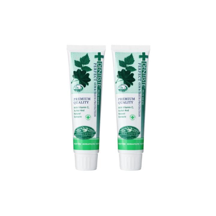 (แพ็ค 2) Dentiste' Original Toothpaste 100 g. ยาสีฟันเดนทิสเต้ ช่วยลด ...