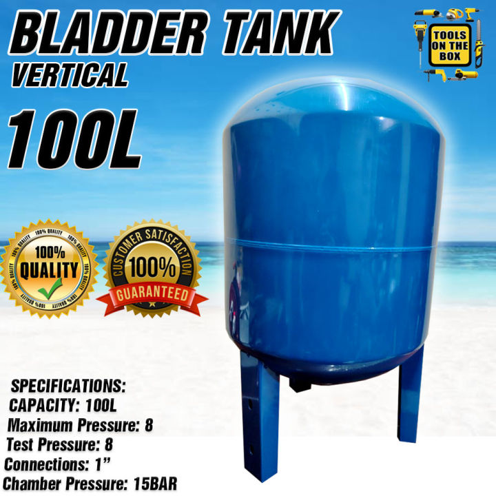 HEAVY DUTY Bladder Type Pressure Tank 100-liters | Lazada PH
