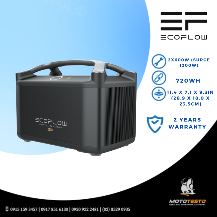 EcoFlow RIVER Pro Extra Battery | Lazada PH