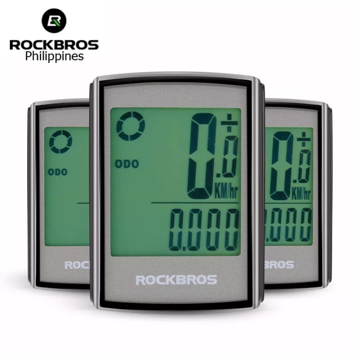 ROCKBROS Waterproof Bicycle Computer LCD Backlight Stopwatch Wireless ... ROCKBROS Waterproof Bicycle Computer LCD Backlight Stopwatch Wireless ...
