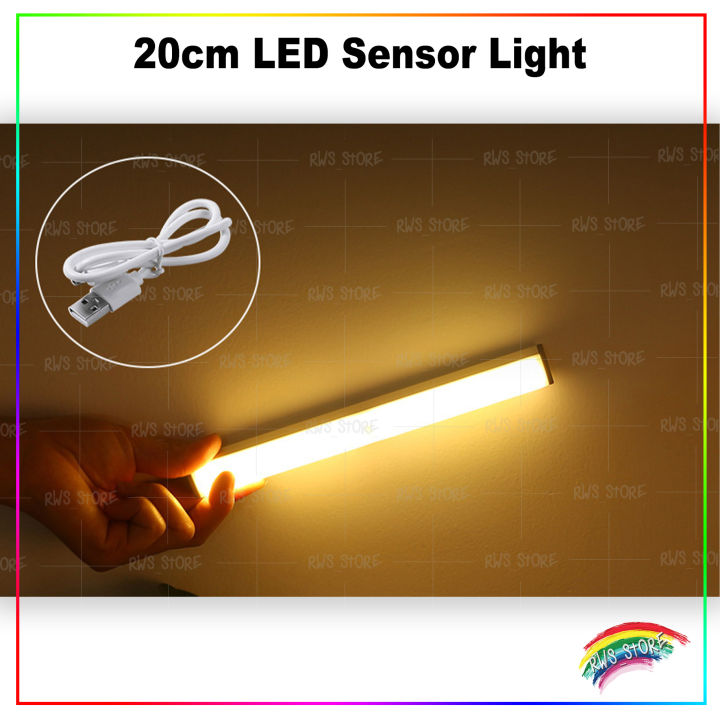 20cm LED Sensor Light LED长条感应灯 Lampu Sensor LED 20cm | Lazada