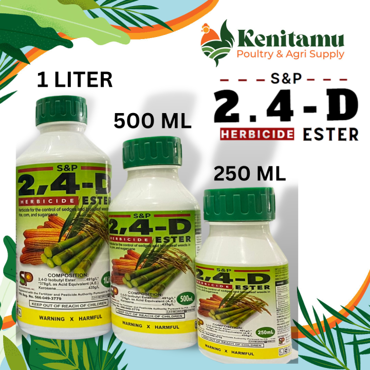 2,4-D HERBICIDE ESTER (250 ML,500 ML,1 LITER) | Lazada PH