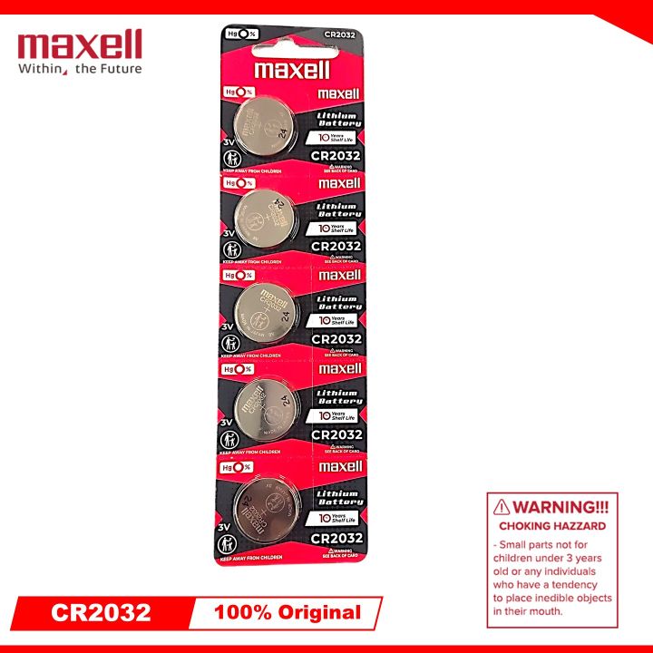 Maxell Lithium Battery CR2032 | Lazada PH