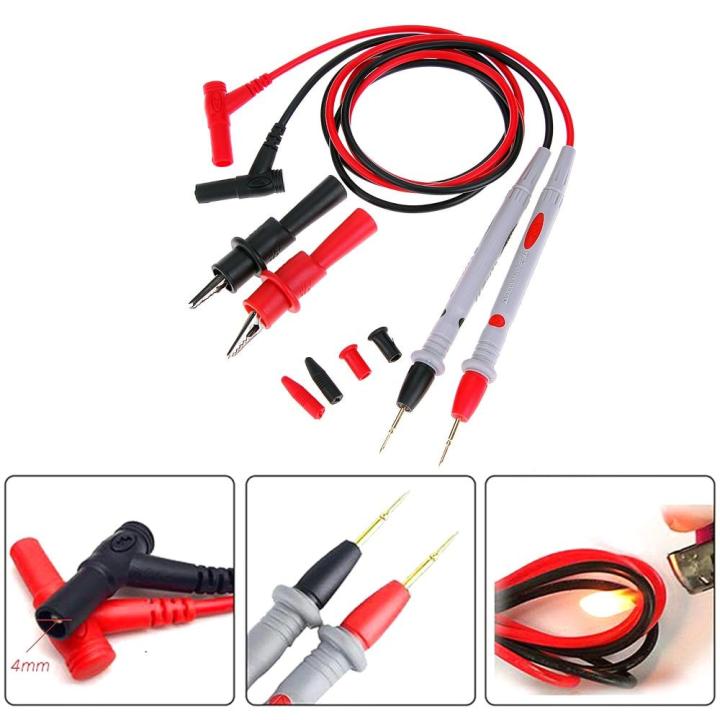 110cm Universal Multimeter Probe Test Leads For Digital Multimeter ...