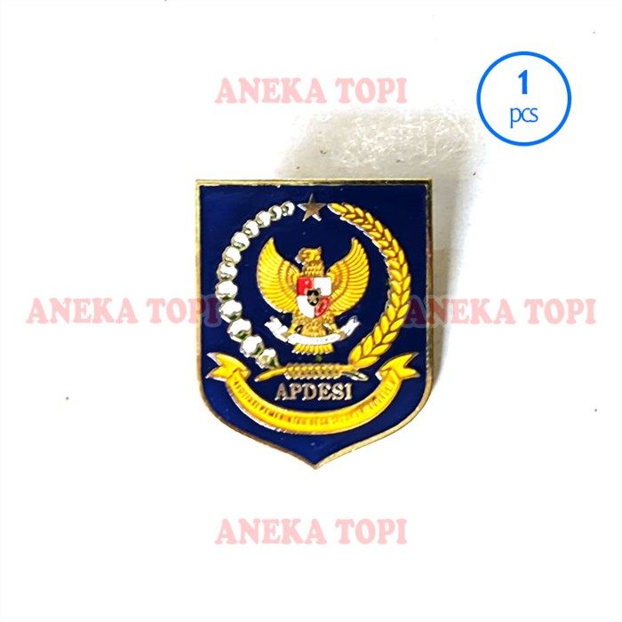 Pin APDESI Pin Bros Logo APDESI Bahan Logam Kuningan - Aneka Topi / 1 ...