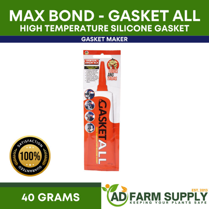Max Bond Gasket All 40g High Temperature Silicone Gasket Maker | Engine ...