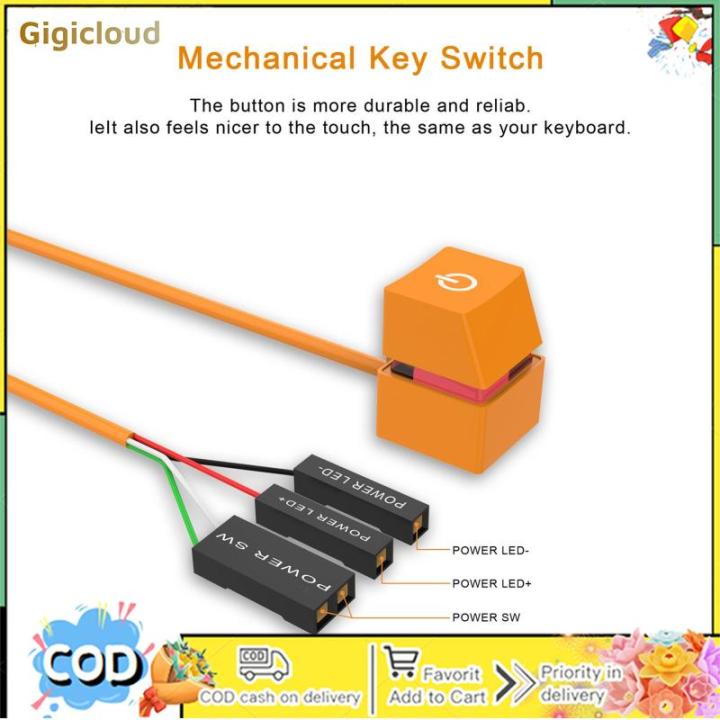Desktop Computer Power Switch Power Supply Control Adapter External PC ... Desktop Computer Power Switch Power Supply Control Adapter External PC ...