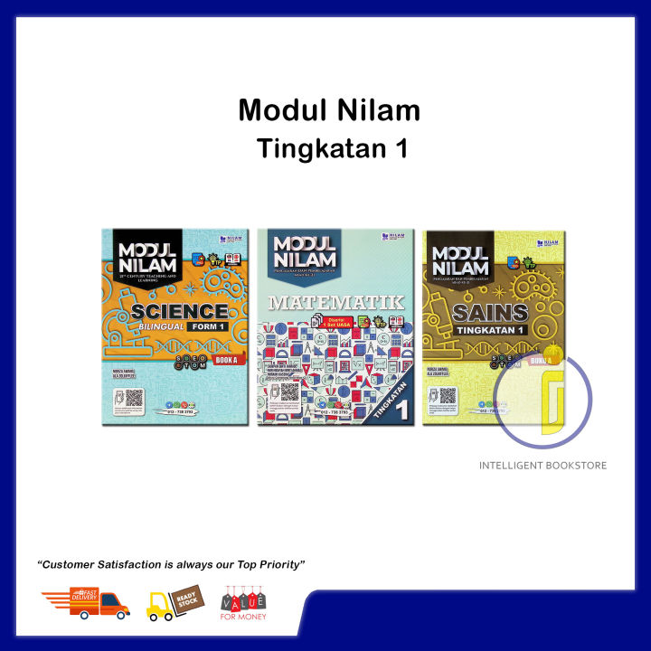 [Intelligent] Nilam Modul Nilam Tingkatan 1 KSSM 2023 | Lazada