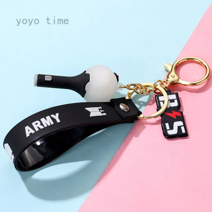 Nuofeng - Kpop BTS EXO Blackpink Twice GOT 7 Cartoon Signature Keychain ...