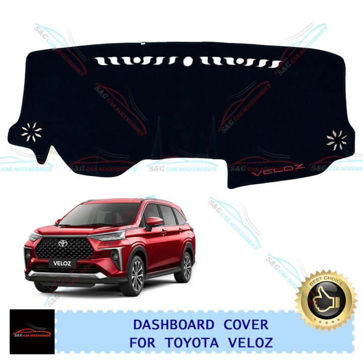 Toyota Veloz 2022, 2023 High Quality Non-Slip Dashboard Cover Dashboard ...