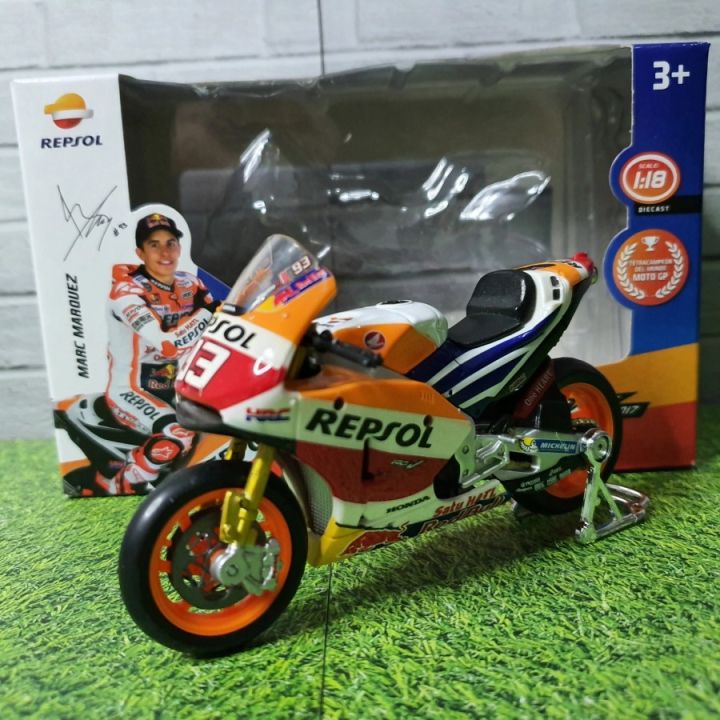 MAINAN DIECAST MOTOR GP RACING TEAM MARC MARQUEZ - MINIATUR MOTOR GP ...