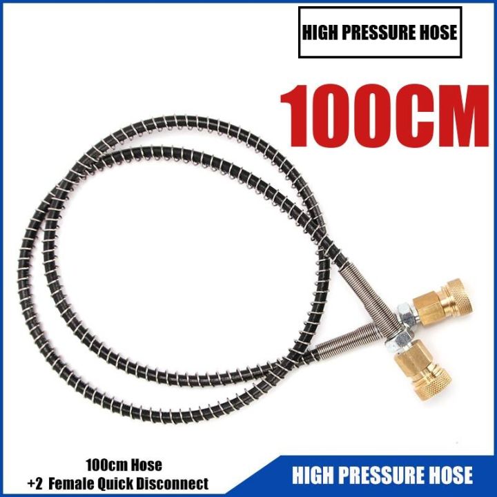 20cm 50cm 100cm M10x1 Thread Long High Pressure Nylon Hose for PCP Air ...