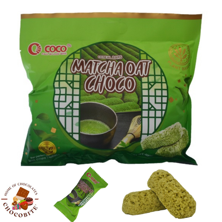 ‼️FAST SHPPING‼️ COCO OAT CHOCO MATCHA FLAVOR (PER PIECE / PER PACK ...