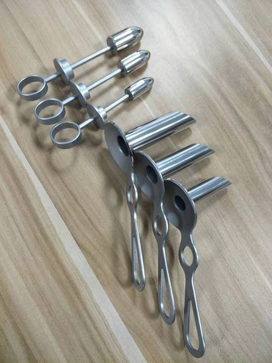Barrel oblique stainless steel anoscope anorectal instruments Anal ...