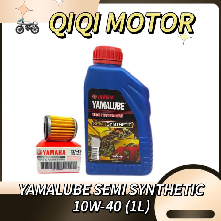Yamaha Yamalube 4T 10W-40 Semi Synthetic Motorcycle Oil (1.0L) | Lazada