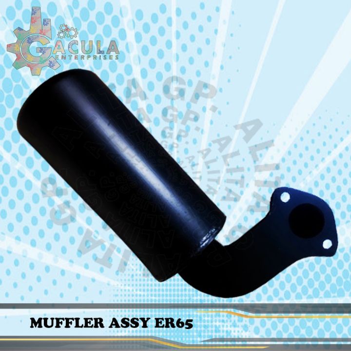 Muffler Assy Kubota ER65 GA85 GA90 GA100 Water Cooled Diesel Engine ...