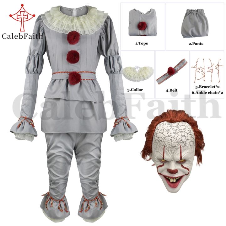 CalebFaith Movie Stephen King 39;s It Pennywise Cosplay Costume for ...