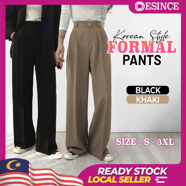 🇲🇾 DESINCE Women Korean Style Formal Pants Seluar Formal Perempuan Gaya ...