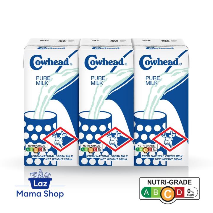 Cowhead UHT Pure Milk 200ML (Laz Mama Shop) | Lazada Singapore