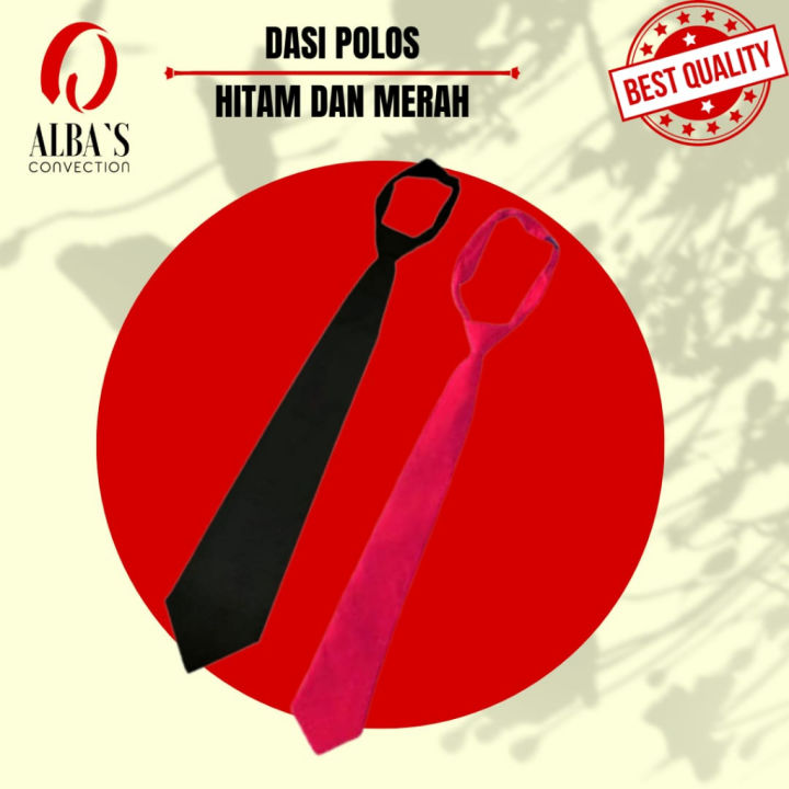 Dasi Hitam Polos Pria | Lazada Indonesia