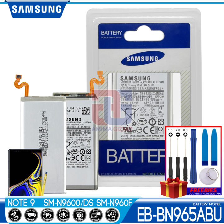 Samsung Galaxy Note 9 Battery Original Quality and Capacity Model EB ...