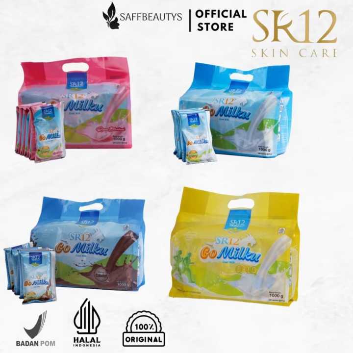 Susu Gomilku Sachet SR12 Pack isi 40 Sachet Etawa Susu Bubuk | Lazada ...