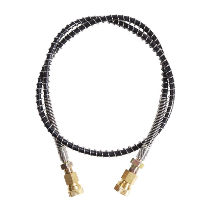 High Pressure Hose with Spring Wrapped 100cm Long PCP Pneumatics Air ...