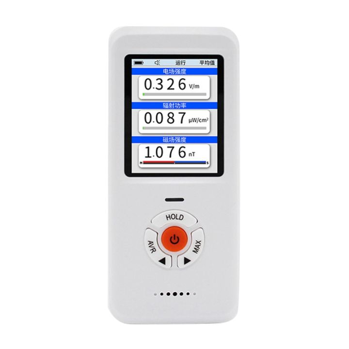 Handheld Portable Electromagnetic Radiation Detector White Radiation ...
