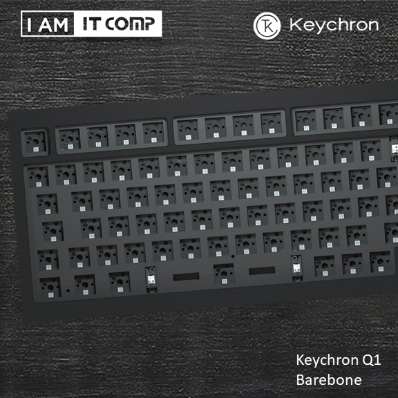 Keychron Q1 QMK Custom Mechanical Keyboard ( Barebone Only without ...