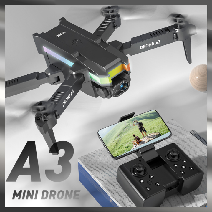Máy bay không người lái mini A3 Chụp ảnh trên không camera kép 4K, chế ...