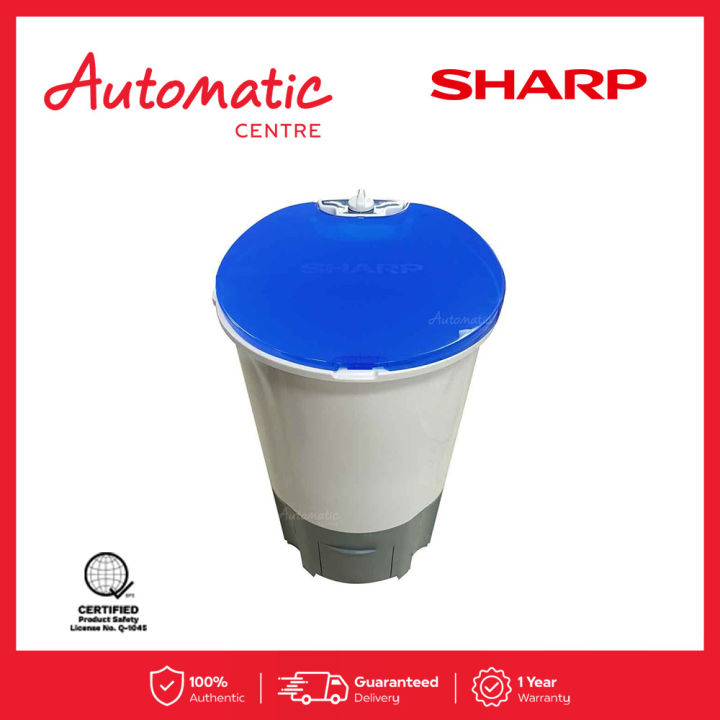 Sharp ES WP55 BL 5.5kg Singe Tub Plastic Body Washing Machine with Rat ...
