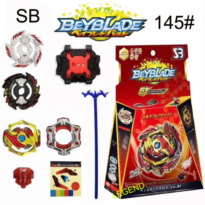 SB Brand Beyblade Burst GT B-145 Beyblade Toy Venom Diabolos With ...