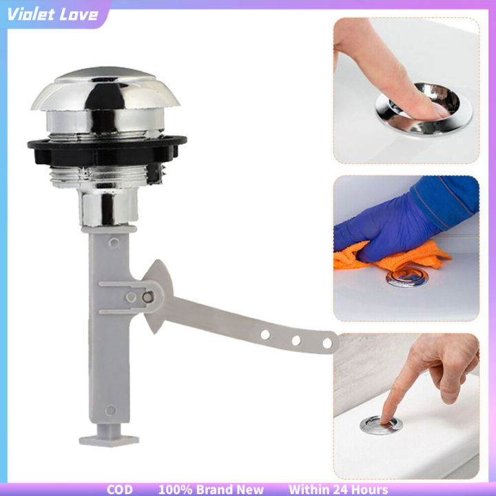 Toilet Flush Button Replacement Single Flush Toilet Water Tank Buttons ...