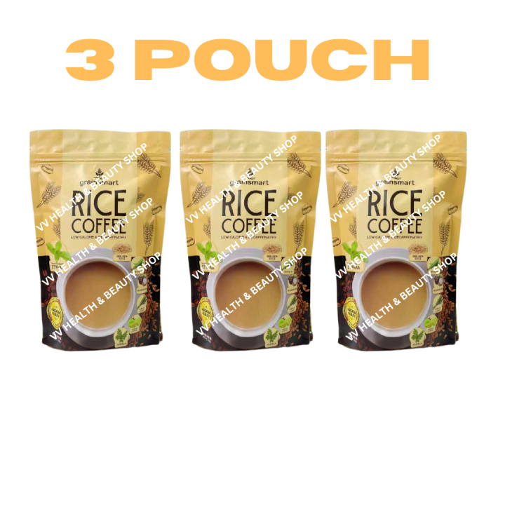 Grainsmart Rice Coffe ( 3 Pouch ) | Lazada PH