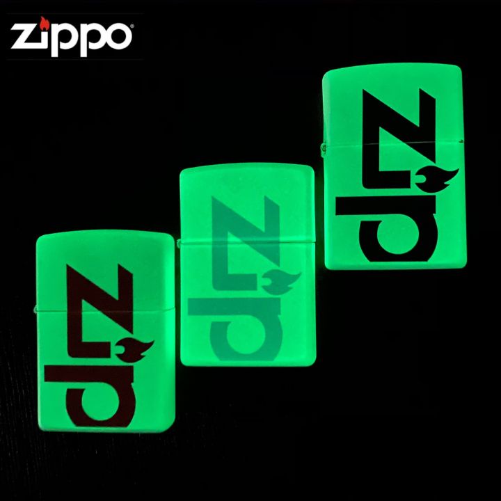 Zippo genuine lighter luminous zppo treasure genuine windproof kerosene ...