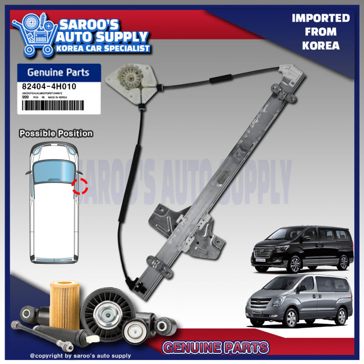 [RH][Genuine] Window Regulator For Hyundai Grand Starex (07-20 ...