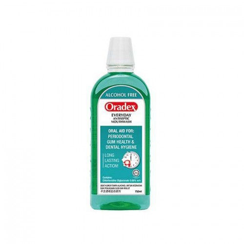 Oradex Antibacterial / Everyday Antiseptic / Supreme Mouthwash Alcohol ...